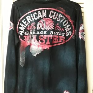 Affliction | Sweaters | Affliction Motor Club Distressed Sweater M ...
